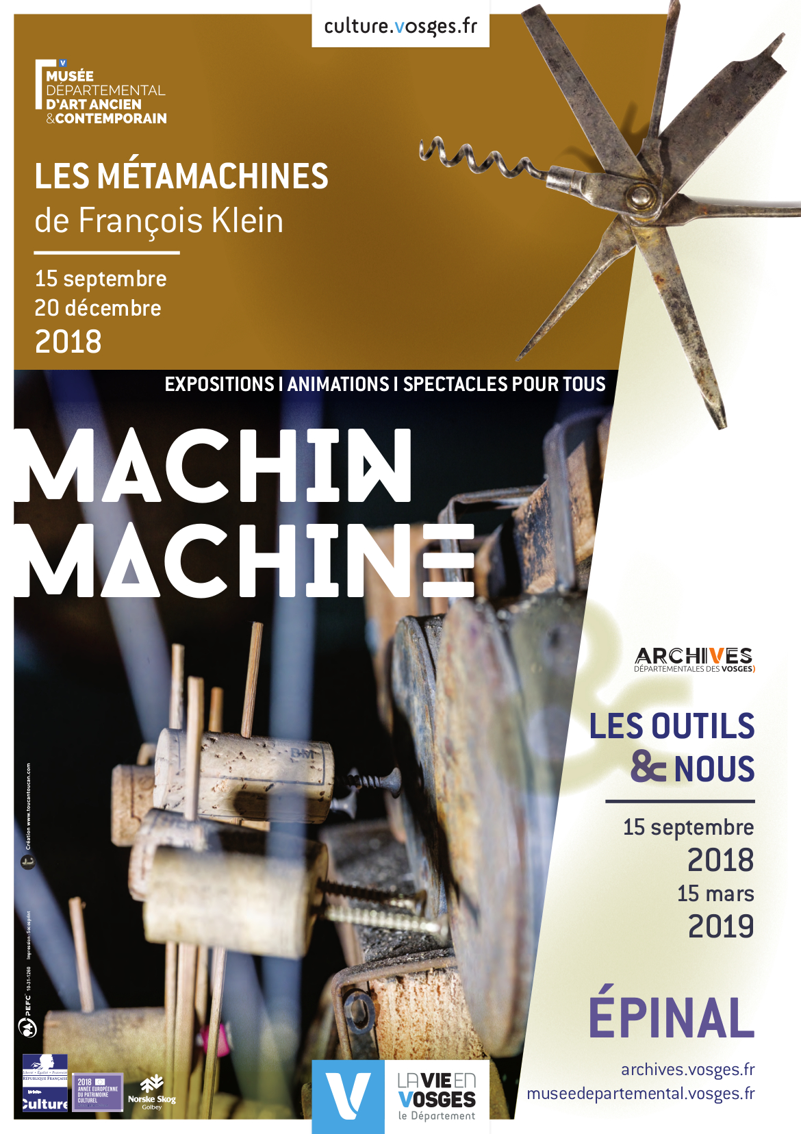Exposition "Machin Machine. Les outils et nous" - Comité d'Histoire ...